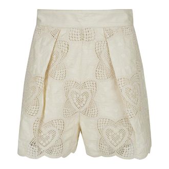 Zimmermann Damen, Shorts, Beige, MGr&ouml;&szlig;e