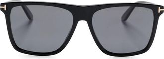 Tom Ford Eyewear Sonnenbrille mit eckigem Gestell - Schwarz