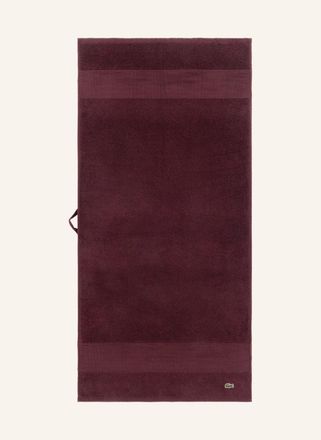 Lacoste Handtuch Llecroco rot