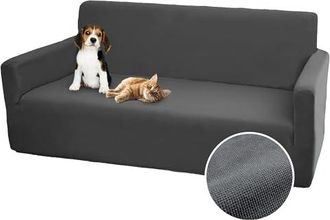 Comart Sofabezug Bright, elastischer Bezug aus Polyester, sehr strapazierfähig, für Sessel und Sofas, maschinenwaschbar, rutschfest, schmutzabweisend und Kra