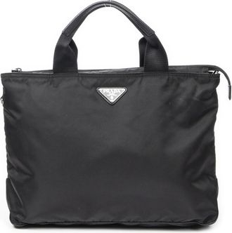 Prada Crossbody Bags - Medium Square 2-Way Tote - Gr. unisize - in Schwarz - f&uuml;r Damen