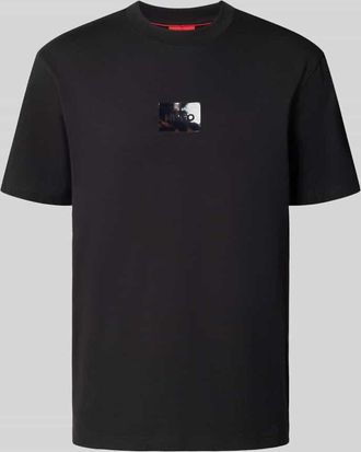 HUGO BOSS Regular Fit T-Shirt aus reiner Baumwolle Modell DUMEON