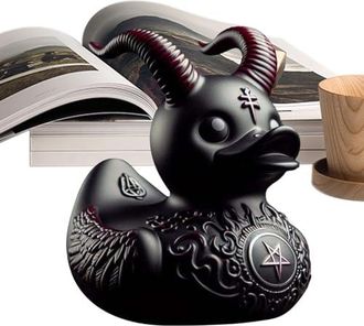 Generic D&eacute;coration dint&eacute;rieur de figurine de canard, d&eacute;coration de figurines de canard, Figurines de canard de sculpture gothique, Statues en r&eacute;sine, d&eacute;corati