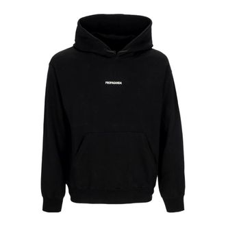 PROPAGANDA Homme, Sweatshirts et sweats à capuche, Noir, Taille: XL Sweat à Capuche Léger Noir Sunset