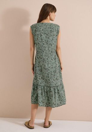 Cecil Midikleid mit Paisleymuster