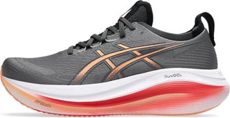 Asics Herren Gel-Nimbus 27 Laufschuh, Carbon/Mojave, 45 EU