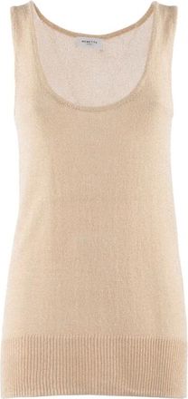 Nenette Femme, Tops, Beige, Taille: 42 FR Knit Top