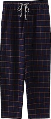 Generic Pyjama Homme Hiver Pyjama Polaire Homme Ensemble Thermique Jeune Automne-Hiver Col Rond Couleur Unie &Eacute;pais et D&eacute;contract&eacute; Tenue de Base