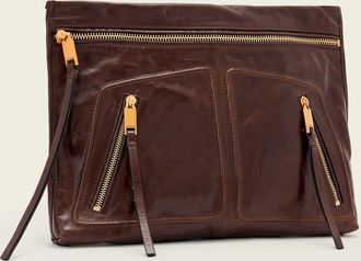 AllSaints Jean Rey - Beuteltasche in Cognacbraun-Brown
