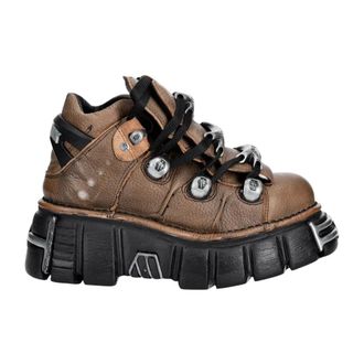 New Rock M-106Xl-C195 Schn&uuml;rstiefel - - Shoes - Damen - Braun - 39 EU