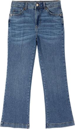 Oltre Femme, Jeans, Bleu, Taille: 46 FR Jeans Flare D&eacute;lav&eacute;s