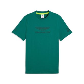 Puma x ASTON MARTIN ARAMCO F1 TEAM Essentials T-Shirt Herren, Accessoires, Gr&uuml;n, XXL