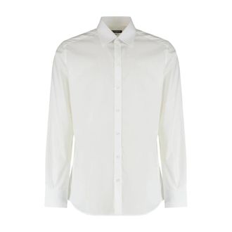 Dolce & Gabbana Klassisches Baumwoll-Businesshemd - - Shirts - Herren - Wei&szlig; - L