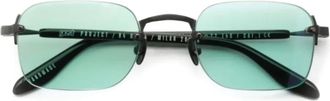 Gast lunettes de soleil Domsa &agrave; monture rectangulaire - Vert