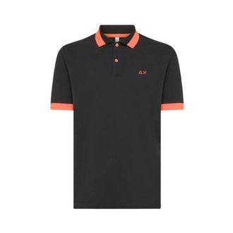 Sun 68 Polo Shirt - - Tops - Herren - Schwarzk - S