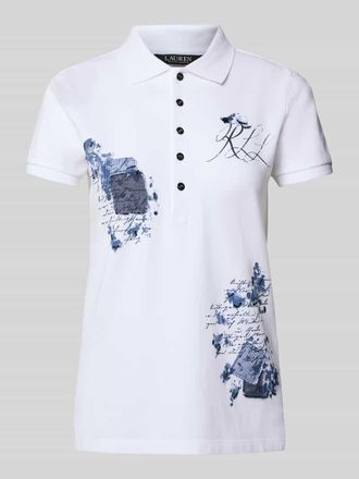 Lauren Ralph Lauren Poloshirt mit kurzer Knopfleiste Modell KIEWICK