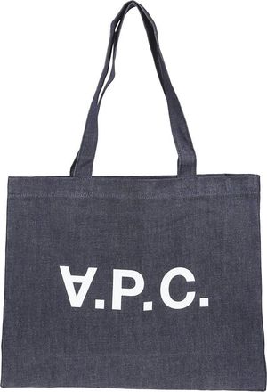 A.P.C. A.p.c., Femme, Sacs, Bleu, Taille: ONE Size Tote Bag