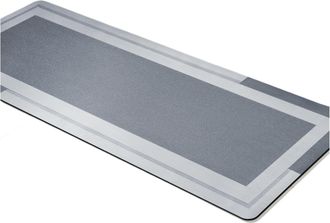 Generic Badezimmer-L&auml;uferteppich mit Rutschfester Gummi-R&uuml;ckseite, schnell trocknend, sehr saugf&auml;hig, Badematte, maschinenwaschbare Fu&szlig;matten(GGZN101-2,80X160