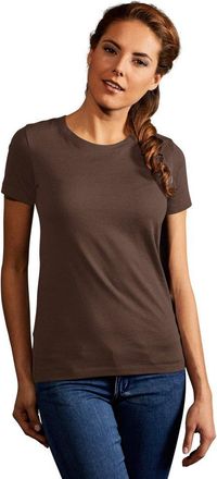 Promodoro Premium T-Shirt Damen, Braun, XS