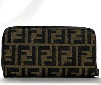 Fendi unisex, Pre-owned, Brun, Taille: ONE Size Portefeuille en plastique Pre-owned