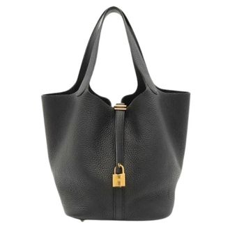 Herm&egrave;s Pre-owned Vintage Bucket Bag - - Pre-owned - Damen - Schwarzk - ONE SIZE