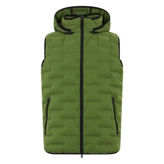 Herno Gesteppte Weste mit Kapuze - - Jackets - Herren - Gr&uuml;n - L