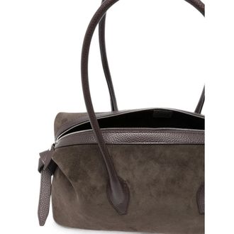 Yuzefi Brioche Duffle Shoulder Bag - Brown