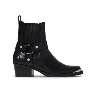 Anine Bing Mid Biker Boots - - Shoes - Damen - Schwarzk - 38 EU