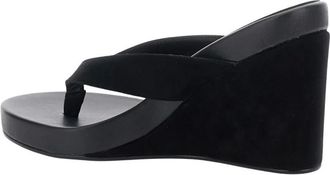 Jeffrey Campbell Femme, Chaussures, Noir, Taille: 38 EU Liezel Platform Wedge Sandal