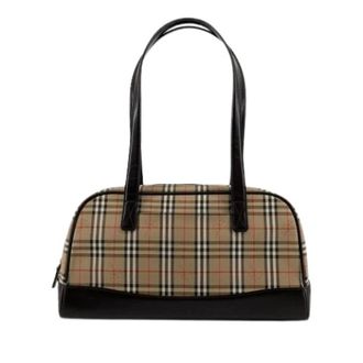 Burberry Sac port&eacute; &eacute;paule Pre-owned - Femme - Pre-owned - Beige - Taille: ONE Size