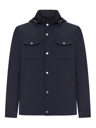 Moorer Blouson Rembourr&eacute; - Bleu