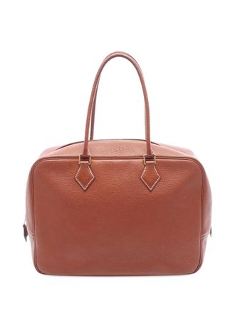 Herm&egrave;s 2002 Ardennes Plume 32 handbag - Braun