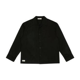 Entire studios Entire Studios, Homme, Chemises, Noir, Taille: XS LS Pajama Shirt