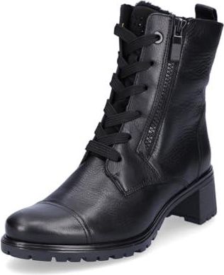 Ara Femme Ronda-St Bottines à Lacets, Noir, 40 EU Large