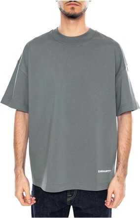 Carhartt Work in Progress Homme, Tops, Vert, Taille: XL S/S Link Script T-Shirt