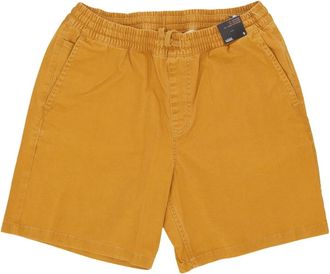 Vans L&auml;ssige Elastische Gewaschene Herrenshorts - - Shorts - Herren - Gelb - S