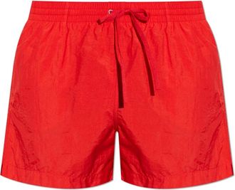 Maison Margiela Homme, Maillots de bain, Rouge, Taille: M Short de bain
