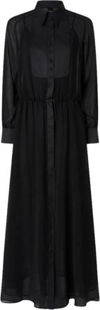 Pinko Pinko, Femme, Robes, Noir, Taille: 38 FR Robe Aldonza