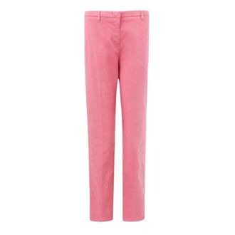 Lardini Baumwoll-Chino-Hose - - Trousers - Damen - Rosa - S
