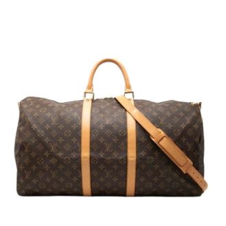 Louis Vuitton Pre-owned Keepall Bandouliere 55 - - Pre-owned - Damen - Braun - ONE SIZE