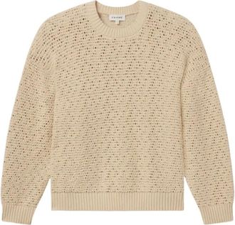 Frame Denim Homme, Pulls, Beige, Taille: XL Crochet Sweater