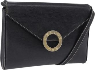 Celine Pre-owned Sac Bandouli&egrave;re Vintage - Femme - Pre-owned - Noir - Taille: ONE Size