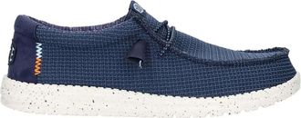 Hey Dude Homme, Chaussures, Bleu, Taille: 40 EU Mocassin Bleu Sportif Wally