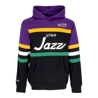Mitchell & Ness Utah Jazz Hoodie NBA Teamfarben - - Sweatshirts & Hoodies - Herren - Mehrfarbig - S