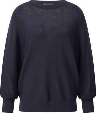 Luisa Cerano Pullover aus Baumwoll-Crêpe