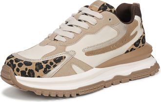 Blowfish Leo Schnürschuhe für Damen, Leopardenmuster, Mittel, EU 38