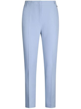 Liu Jo pantalon &agrave; plis marqu&eacute;s - Bleu