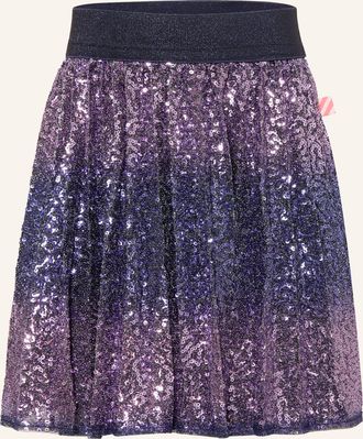 BILLIEBLUSH Mesh-Rock Mit Pailletten blau