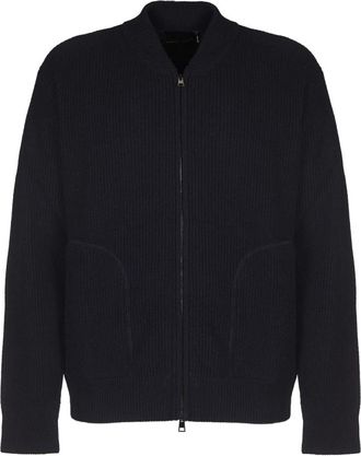 Roberto Collina Homme, Pulls, Bleu, Taille: L Cardigans