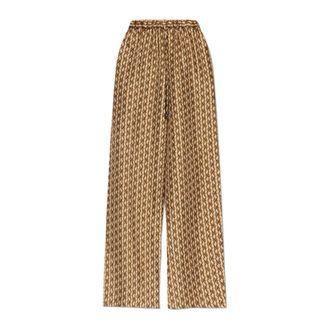 Max Mara Clarino Seidenhose - - Trousers - Damen - Beige - S